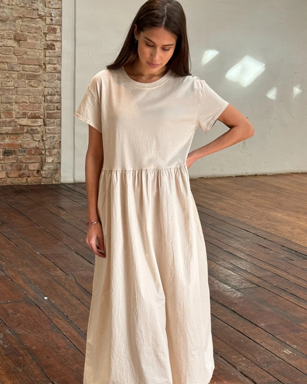 Marissa Maxi Dress - Ecru - by Charli